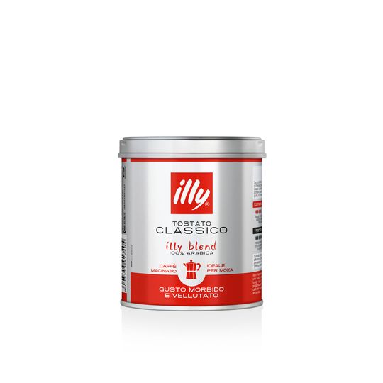 Café Illy Moka Clássico moído 125g - cafestore