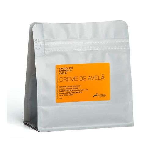 Café Le Pool Creme de Avelã em grãos 250 g - cafestore